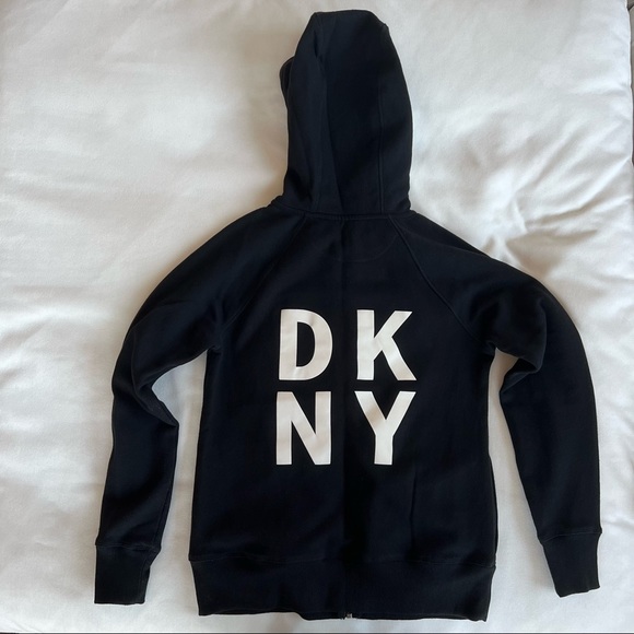 Dkny | Tops | Dkny Zip Up Hoodie Jacket | Poshmark